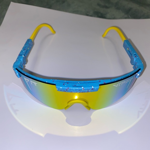 Accessories | Pit Vipers Inspired Blue Yellow | Poshmark